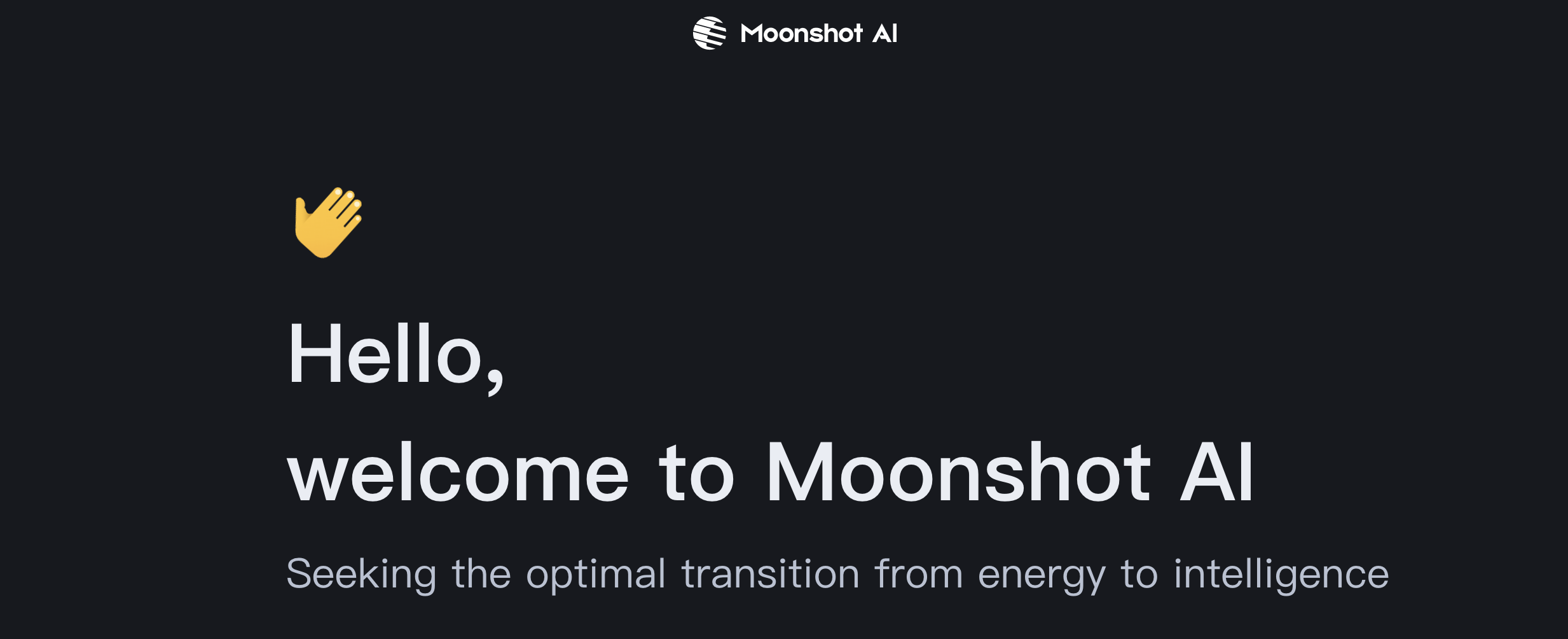 Moonshot AI 开放平台 - Kimi 大模型 API 服务